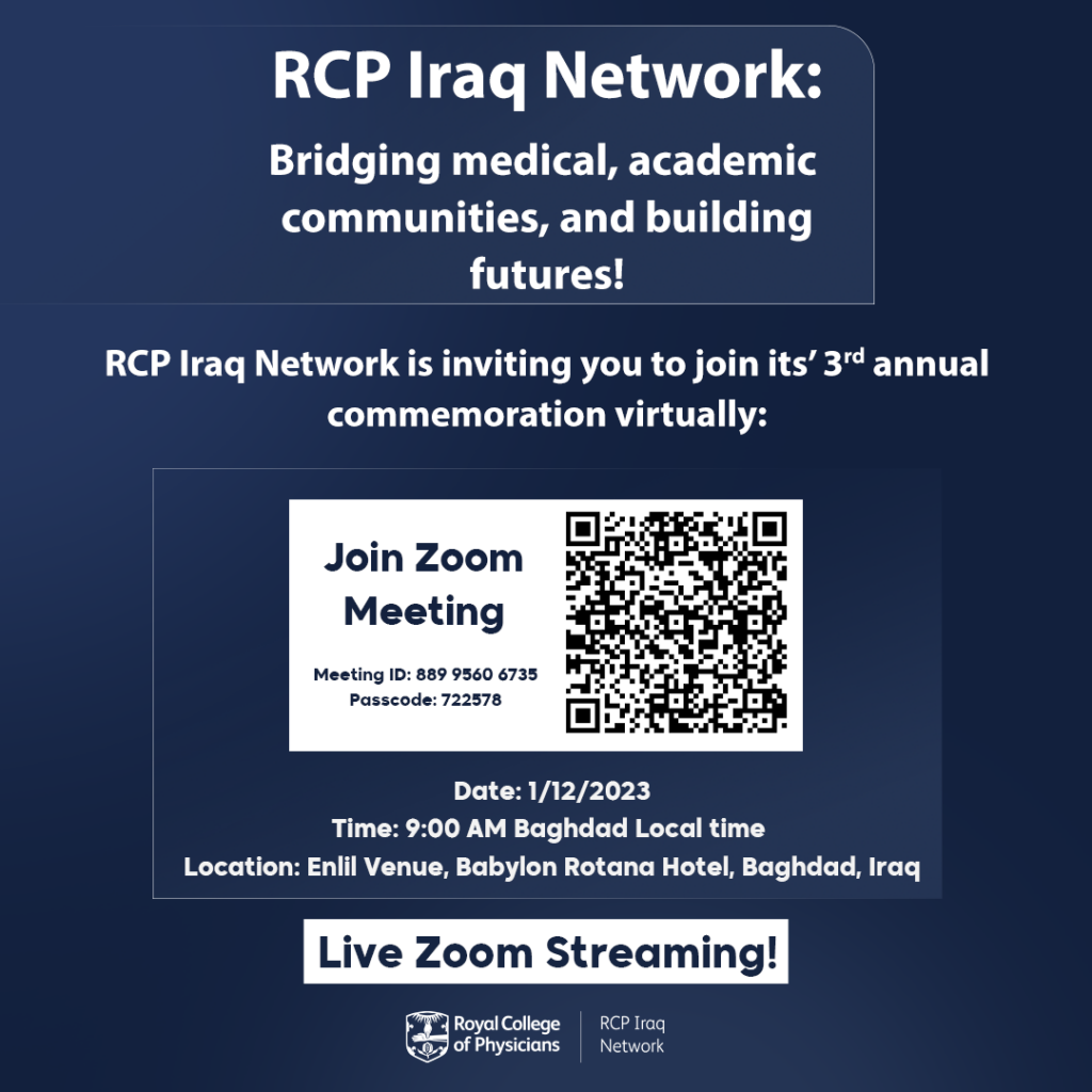 The RCP Iraq Network’s 3rd Annual Commemoration is Going to Be Live ...
