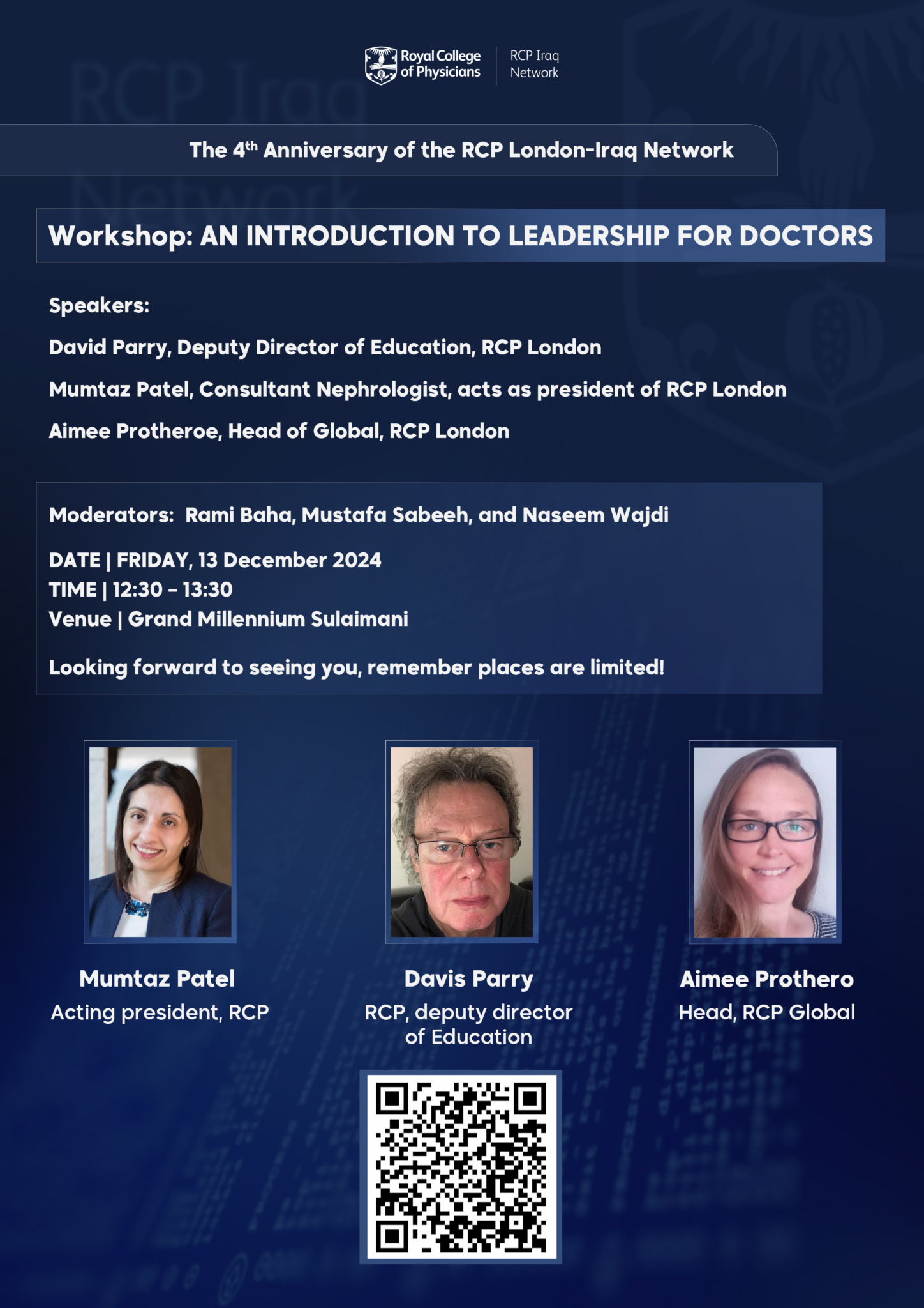 Workshop: AN INTRODUCTION TO LEADERSHIP FOR DOCTORS – RCP